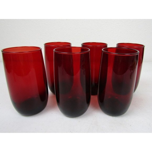 Anchor Hocking | Dining | Anchor Hocking Royal Ruby Red Roly Poly ...